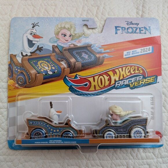 Hot Wheels | Toys | Hot Wheels Racer Verse 224 2 Pack Disney Frozen ...